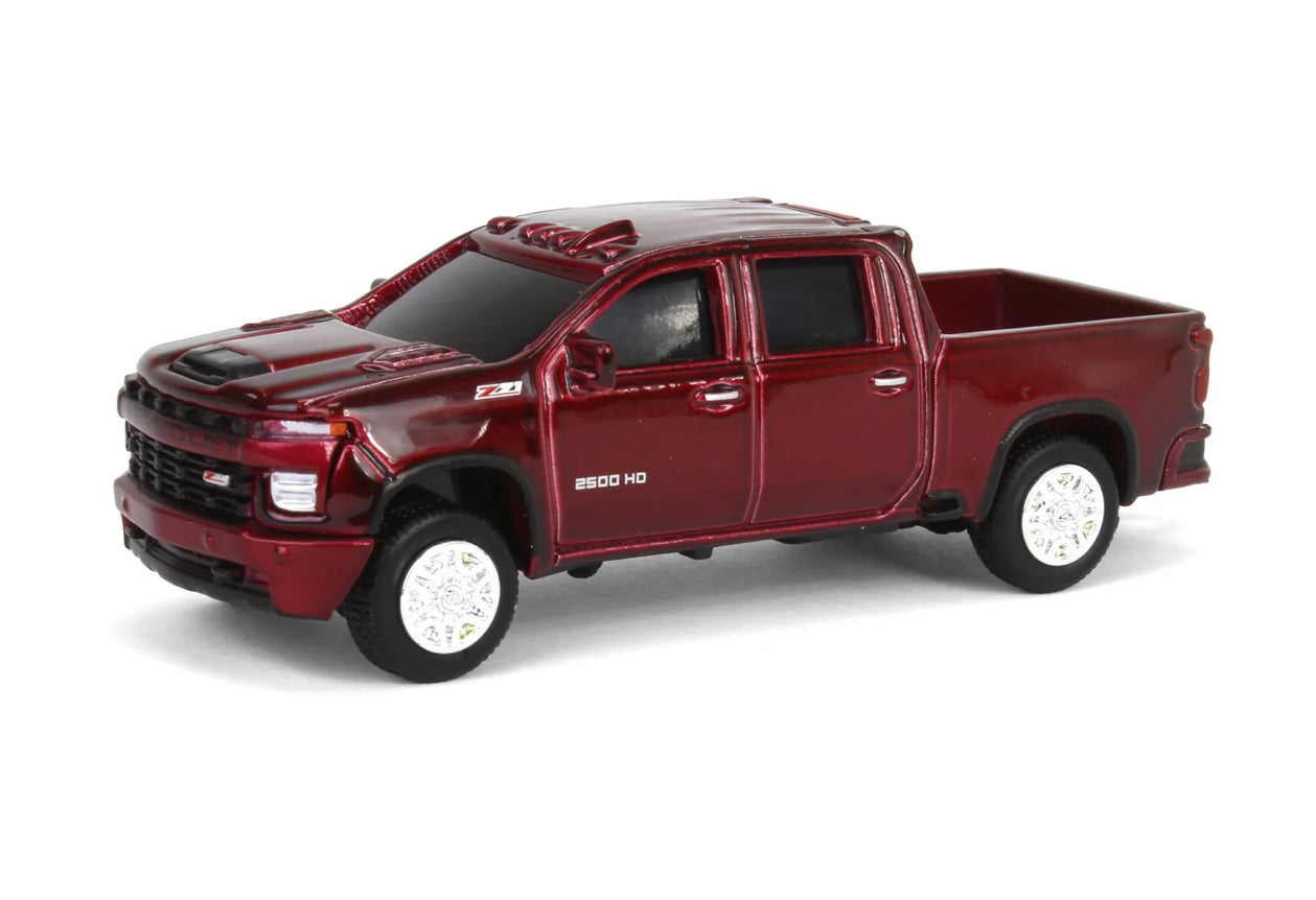 Maroon Chevy Truck – CB Trailers