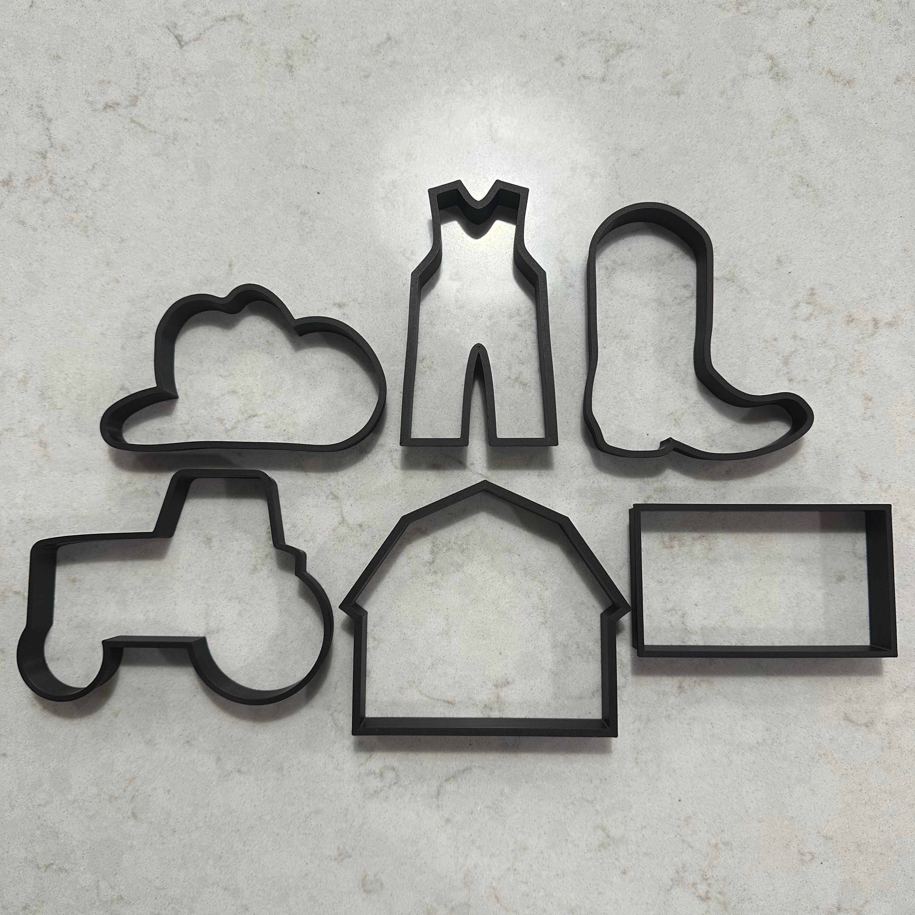 Farm Cookie Cutter Set – CB Trailers