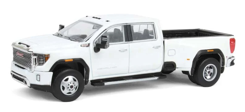 White GMC Denali Dually – CB Trailers